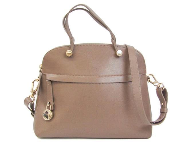 Furla Brown Leather ref.998682 - Joli Closet