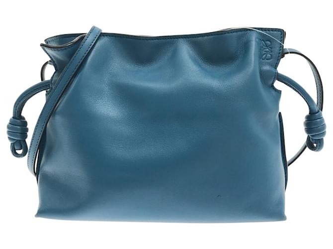 Loewe Flamenco Blue Pony-style calfskin ref.1022050 - Joli Closet