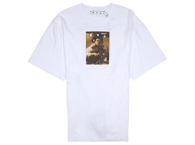 Off White Mens Caravaggio Boy T-Shirt White XL Synthetic ref.1035051 ...