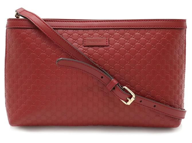 Gucci Guccissima Cuir Rouge ref.1039939 - Joli Closet