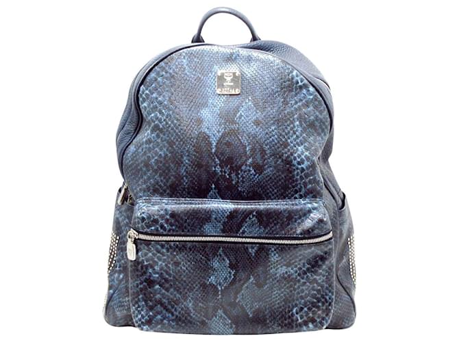 MCM Navy blue Synthetic ref.1068482 - Joli Closet