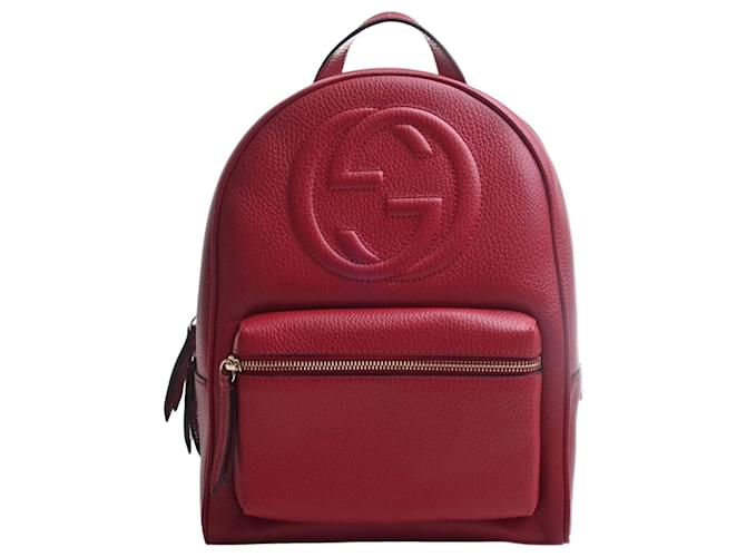 Gucci Soho Red Leather ref.1080988 - Joli Closet