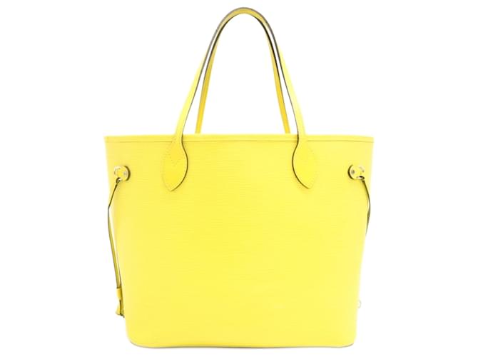 Louis Vuitton Neverfull MM Yellow Leather ref.1083458 - Joli Closet