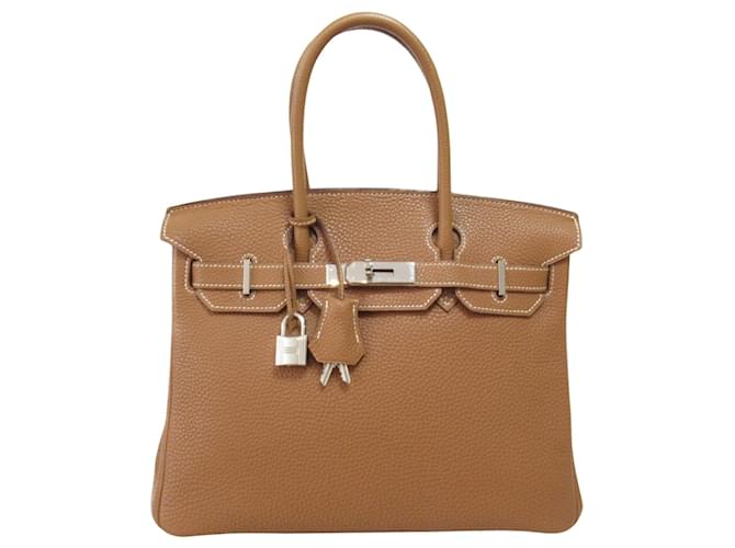 Hermès HERMES BIRKIN 30 Brown Leather ref.1126814 - Joli Closet