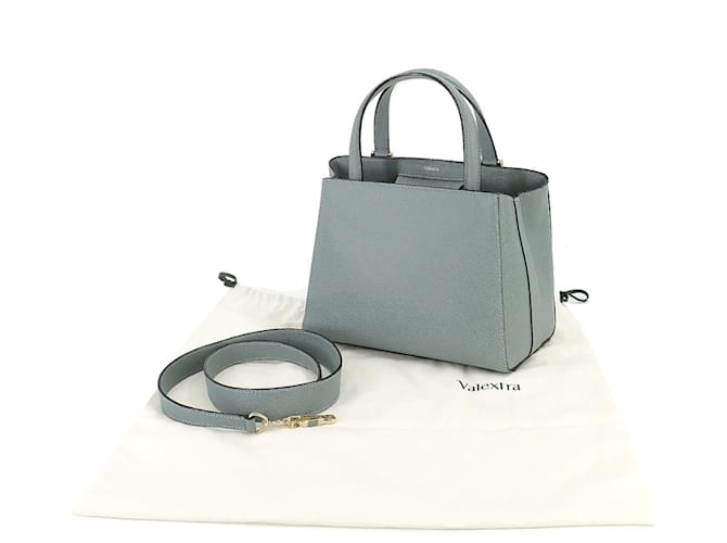 VALEXTRA Blue Leather ref.1131569 - Joli Closet