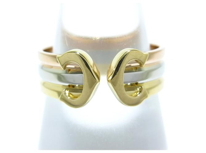 cartier 2C C2 Golden Yellow gold ref.1156907 - Joli Closet