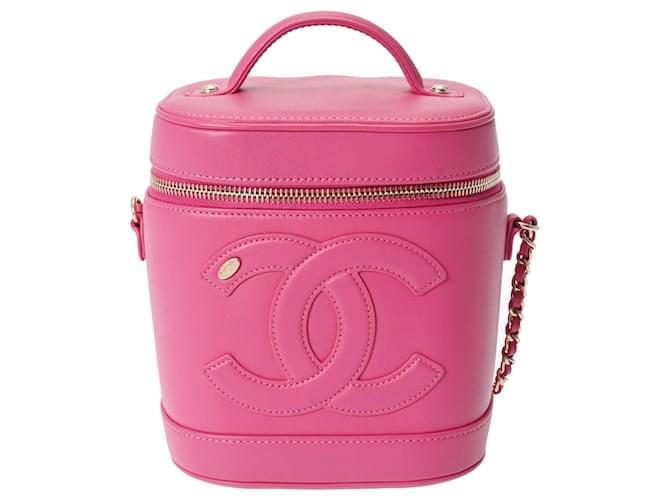 Chanel Vanity Pink Leather ref.1193067 - Joli Closet