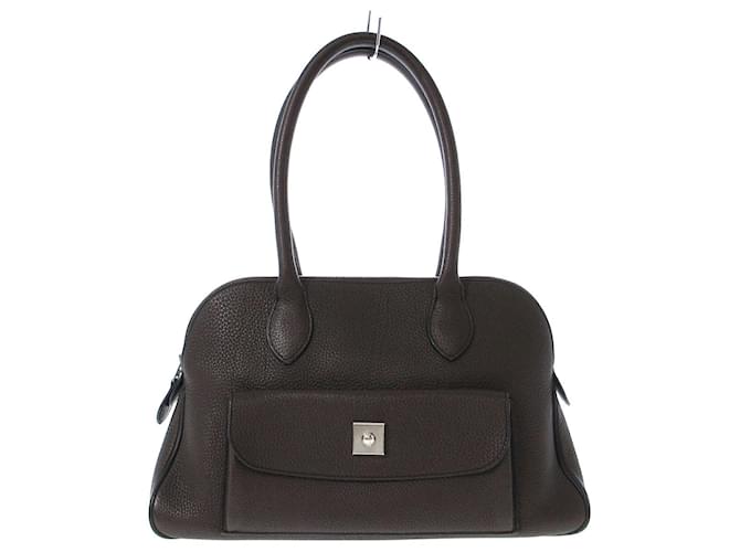 Hermès -- Brown Leather ref.1217107 - Joli Closet