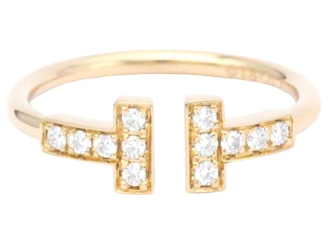 Tiffany & Co T wire Golden Yellow gold ref.1224116 - Joli Closet