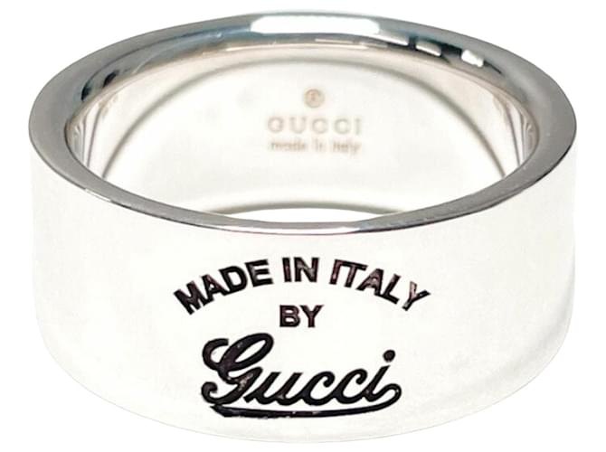 GUCCI logo Silvery Silver ref.1242247 - Joli Closet