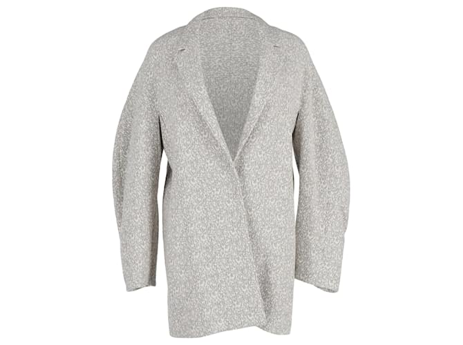 Joseph Tweed Coat in Grey Viscose Cellulose fibre ref.JC1249651 (Sold ...