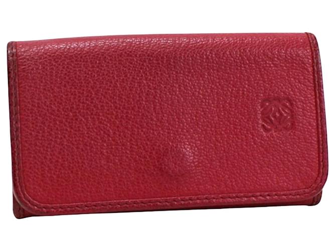 Loewe Key case Red Leather ref.1261199 - Joli Closet