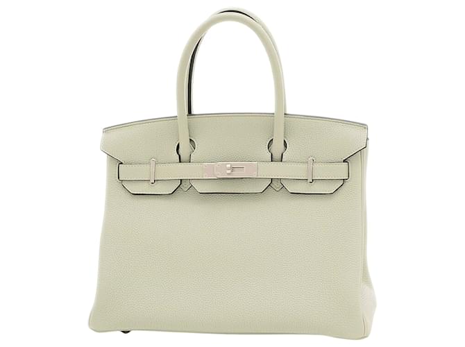 Hermès HERMES BIRKIN 30 Cream Leather ref.1359502 - Joli Closet