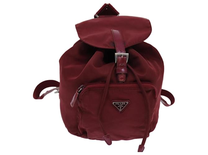 Prada Tessuto Red Synthetic ref.1371615 - Joli Closet