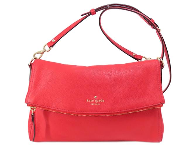 Handbags Kate Spade Red Leather ref.JC1412300 (Sold) - Joli Closet