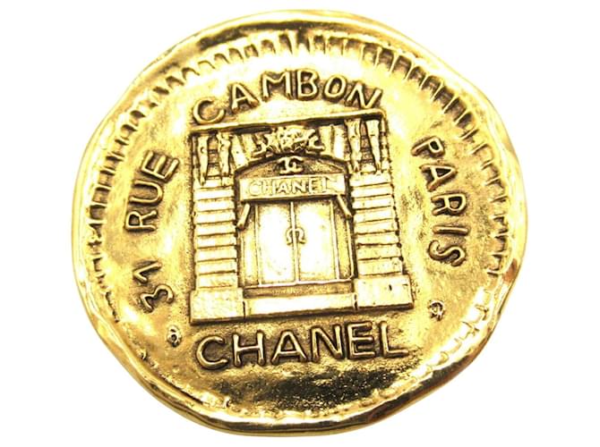 Chanel Cambon Golden Gold-plated ref.1552060 - Joli Closet
