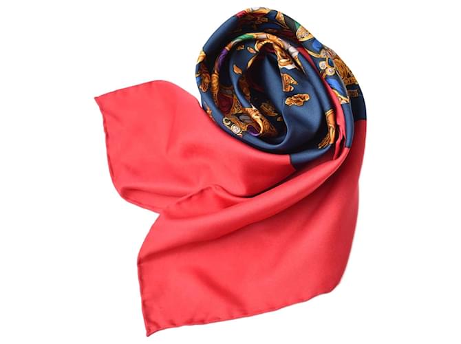 Chanel Silk Scarf World Map Jewel Motif ref.1651474 - Joli Closet