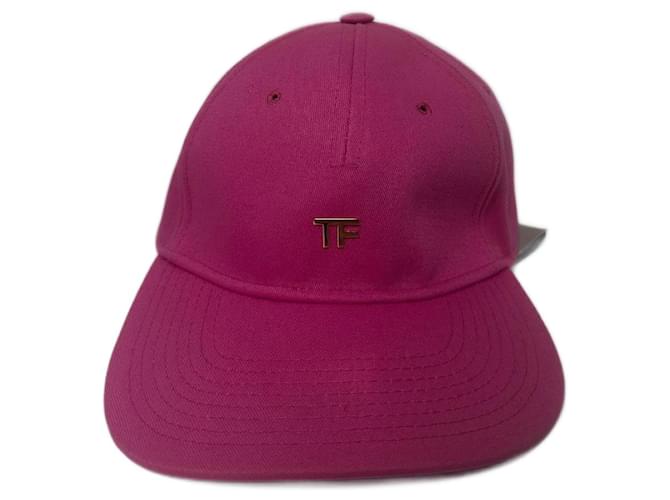 Tom Ford Baseball Cap Fuschia Cotton ref.1726500 - Joli Closet