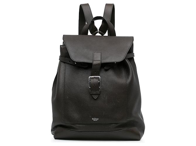 Brown Mulberry Leather Chiltern Backpack ref.1735421 - Joli Closet