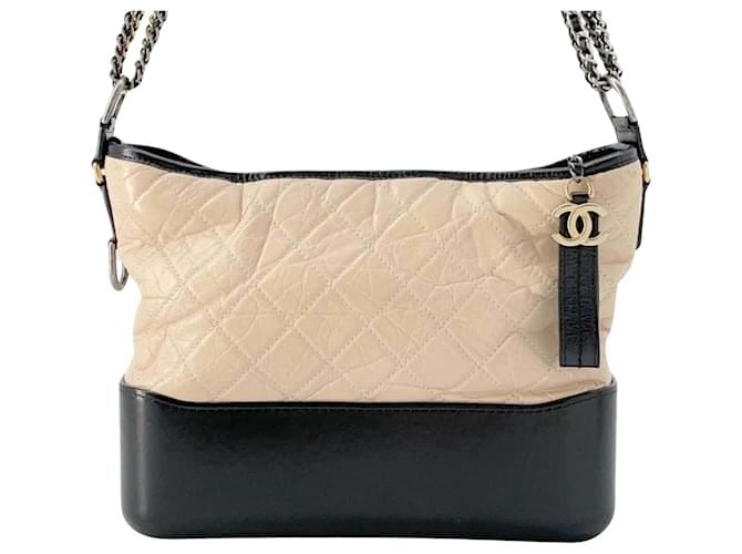 Chanel Gabrielle Beige Leather ref.1770919 - Joli Closet
