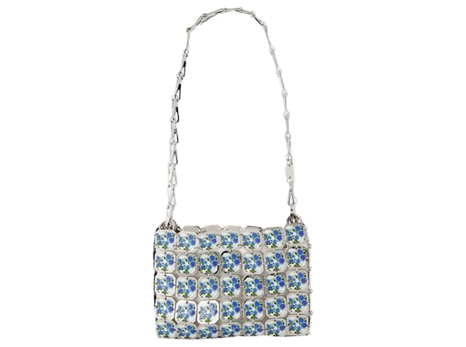 Paco Rabanne Purse - Rabanne - Metal - Silver Silvery Metallic ref ...