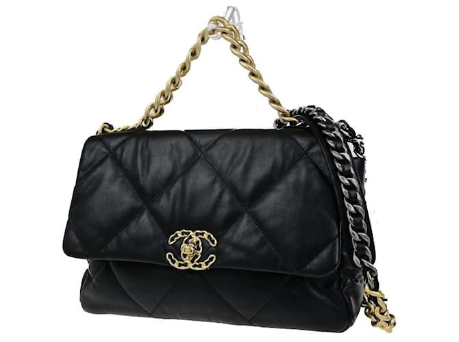 Chanel Chanel 19 Black Leather ref.1856108 - Joli Closet