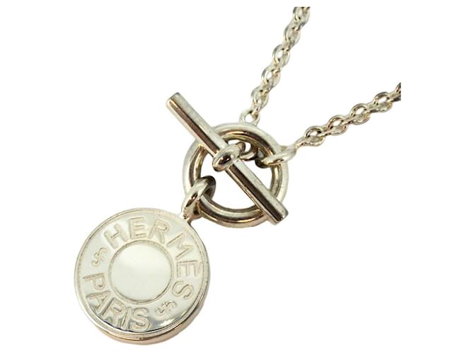Hermès Hermes Silver 925 Amulet Necklace ref.1880210 - Joli Closet