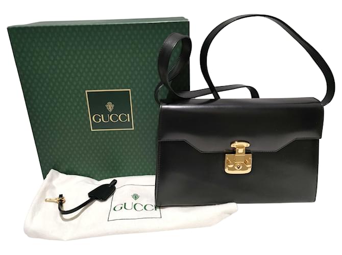 Gucci Lady Lock Black Leather ref.1903763 - Joli Closet
