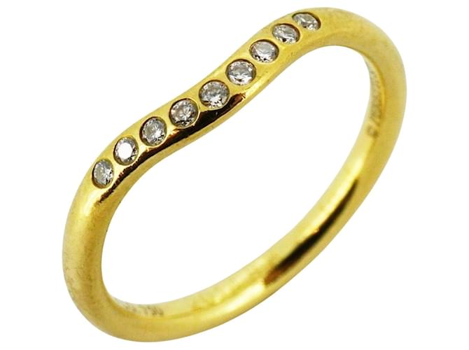 Tiffany & Co Curved band Golden Yellow gold ref.1906681 - Joli Closet