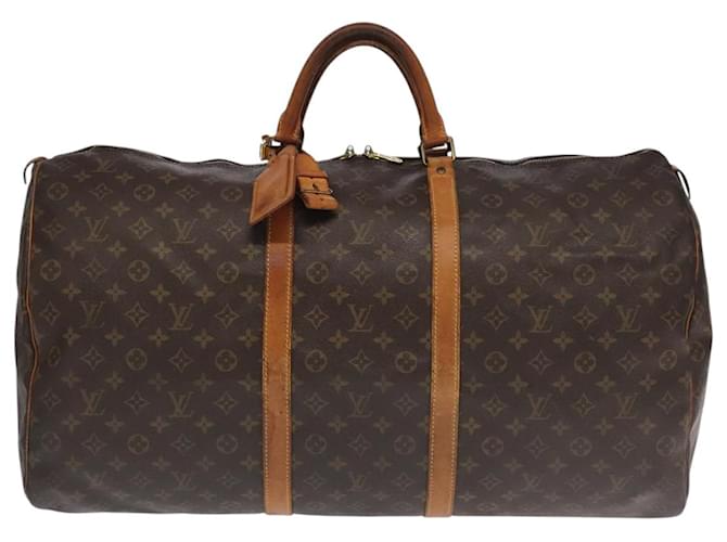 Louis Vuitton Keepall 60 Brown Cloth ref.1916469 - Joli Closet