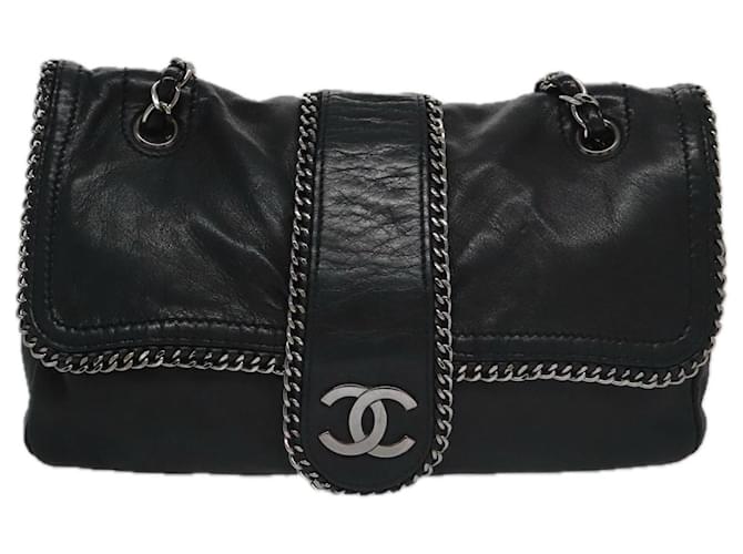 Chanel Madison Black Leather ref.1961186 - Joli Closet