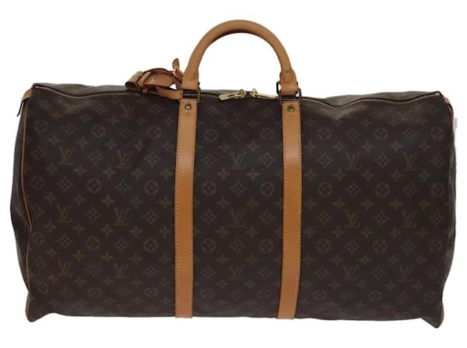 Louis Vuitton Keepall 60 Brown Cloth ref.1972411 - Joli Closet