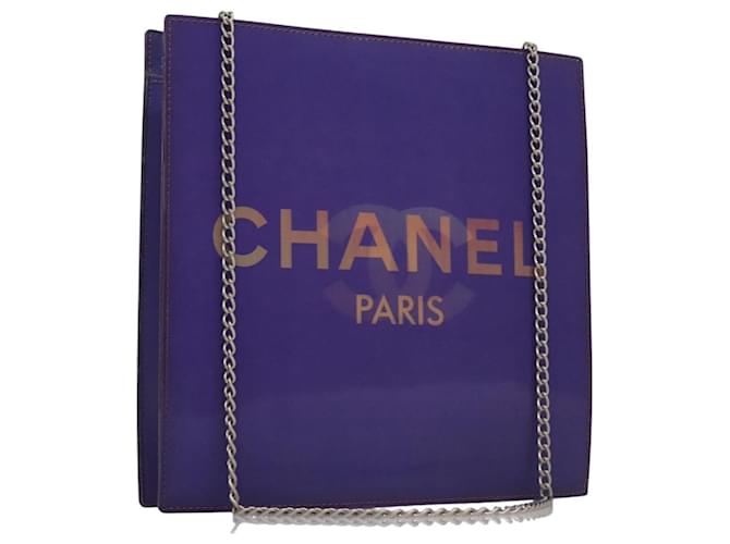 Chanel Coco Mark Purple Polyurethane ref.1999067 - Joli Closet