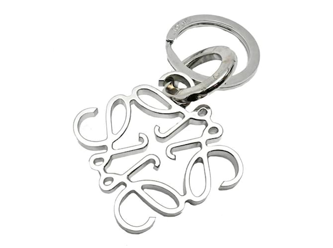 Loewe Anagram Keychain Silvery Metal ref.1999735 - Joli Closet