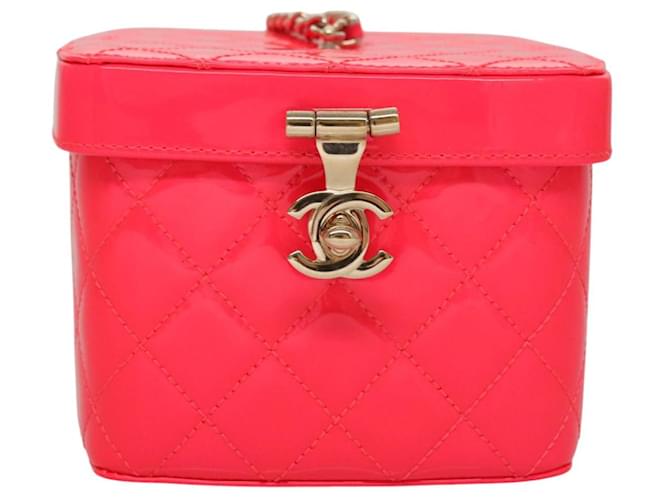 Chanel Vanity Pink Patent leather ref.2012459 - Joli Closet
