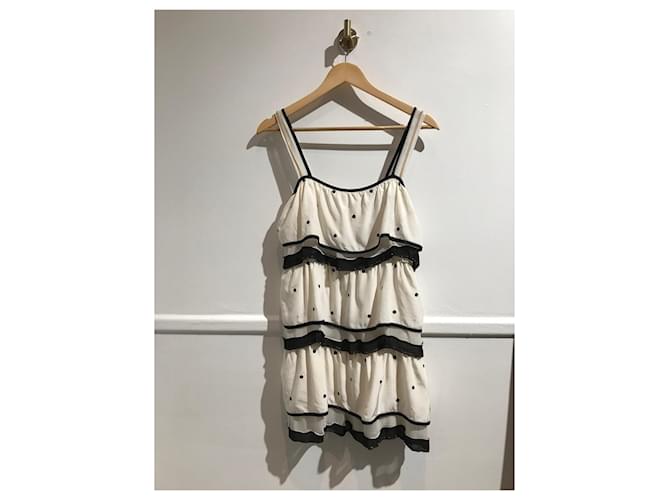 MARC JACOBS Dresses T.US 2 Silk White ref.2014440 - Joli Closet
