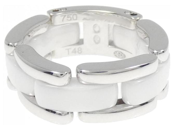Chanel Ultra Collection Medium Ring White gold Ceramic ref.2015454 ...