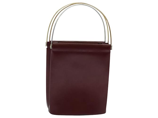 Cartier Trinity Dark red Leather ref.2023337 - Joli Closet