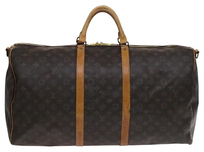 Louis Vuitton Keepall 60 Brown Cloth ref.2087146 - Joli Closet