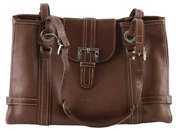 Longchamp Shoulder bag in leather Brown ref.2105313 - Joli Closet