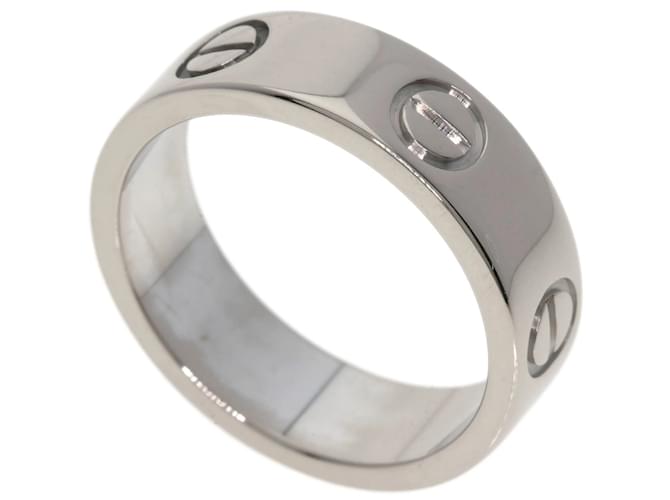 Cartier Love Ring in 18K White Gold Golden ref.2199036 - Joli Closet