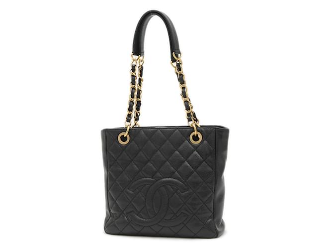 Chanel PST Tote Bag in Black Grained Calfskin ref.2245636 - Joli Closet
