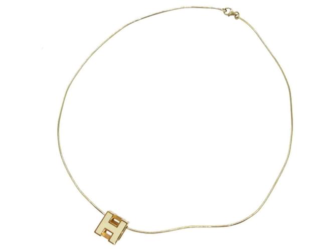 Hermès Hermes Cage d'Ache H Cube Necklace (Sold) - Joli Closet