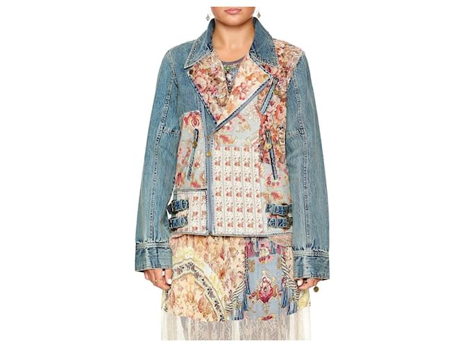 Camilla Patchwork Denim Jacket Jeanne Queen Multiple colors Cotton ref ...