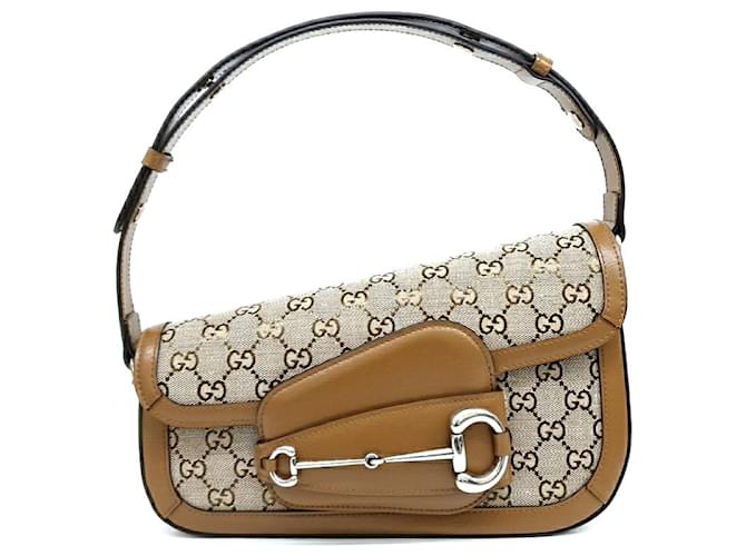 Gucci Horsebit 1955 Shoulder Bag (764155) (10033011) Brown ref.2283241 ...