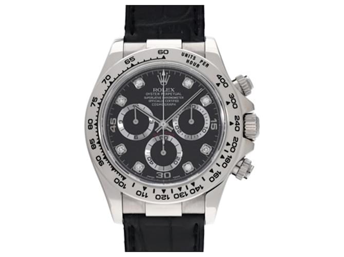 Rolex Daytona Black White gold ref.2421476 - Joli Closet