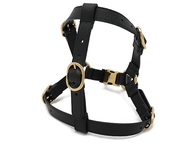 Gucci Leather Pet Harness Dog Harness 692963 Black ref.2455164 - Joli ...