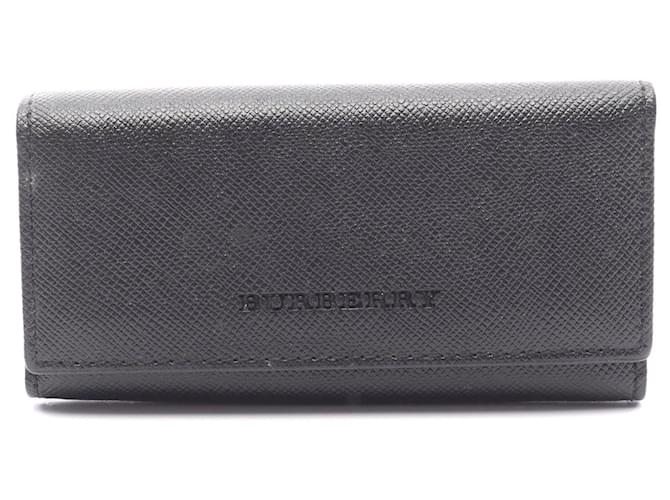 Burberry Leather Key Case Black Pony-style calfskin ref.2474021 - Joli ...