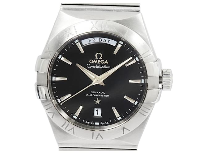 Omega Constellation Stainless Steel Black Metal ref.2476498 - Joli Closet