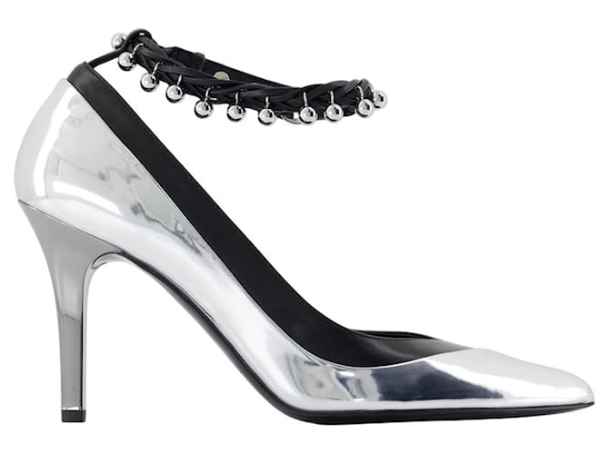 Peleny Gd Pumps - Isabel Marant - Nylon - Silver Silvery Metallic ref ...